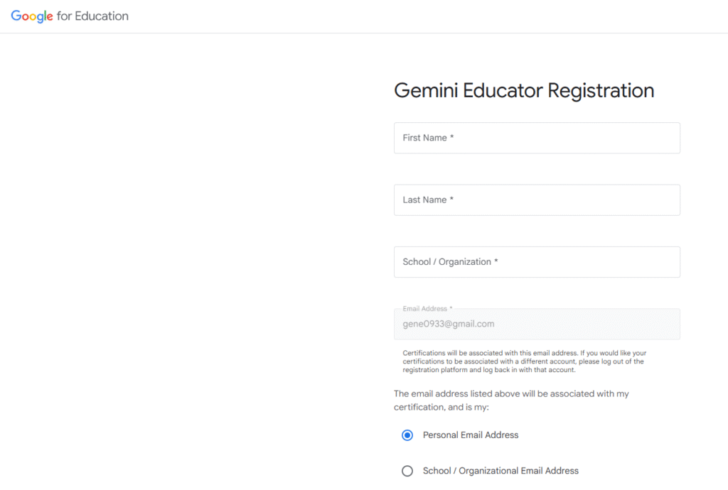 手把手教學，簡單幾步驟取得Gemini的教師認證證書 Your Google for Education Certifications ...