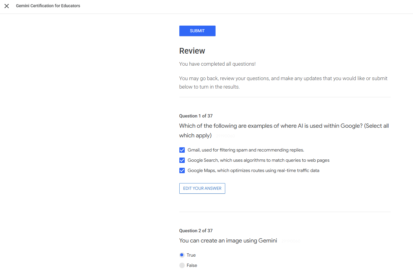 手把手教學，簡單幾步驟取得Gemini的教師認證證書 Your Google for Education Certifications ...