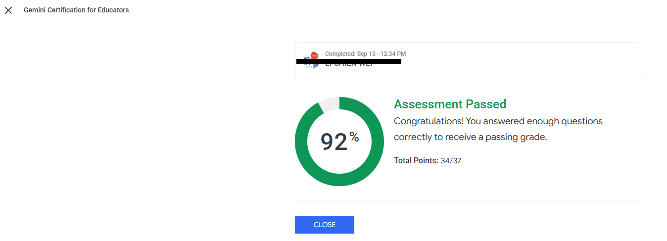 手把手教學，簡單幾步驟取得Gemini的教師認證證書 Your Google for Education Certifications ...
